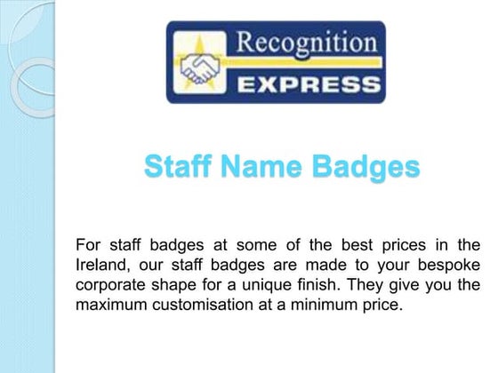 Conference Badges | PPTX