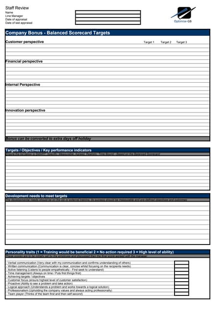 Project End Report - Project Management template