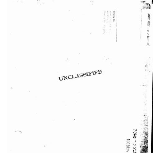 Staff study 1952 | PDF