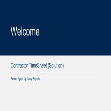 Staff TimeSheet App (v4 [presentation]).pptx
