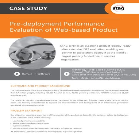Pre-deployment Performance Evaluation of Web-based Product | PDF