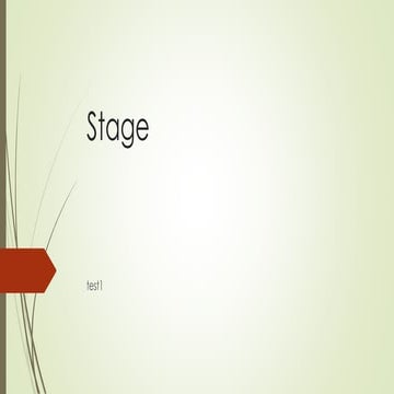 Stage | PPTX