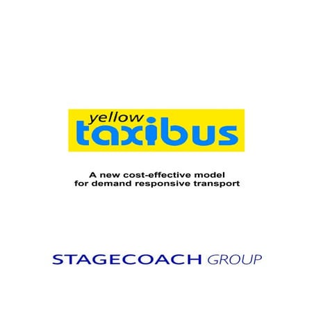 Stage Coach DRT Offering yellowtaxi | PDF