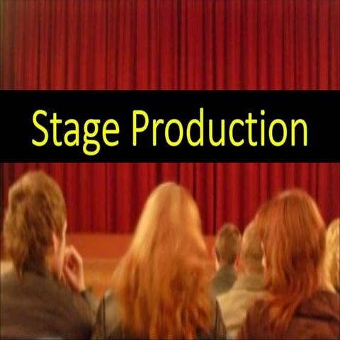 Grade 10 Arts - Stage Production Roles.ppt