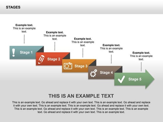 Process Flow Chart for PowerPoint by PoweredTemplate.com