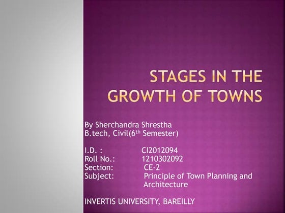 Urban planning concept,principles and elementes | PDF | Developmental ...