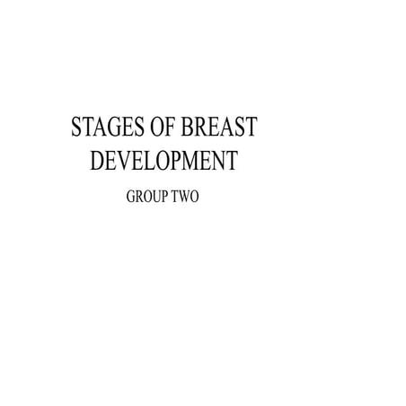 Stages of Breast Development.pdf 🙏🙏🙏🙏 | PDF