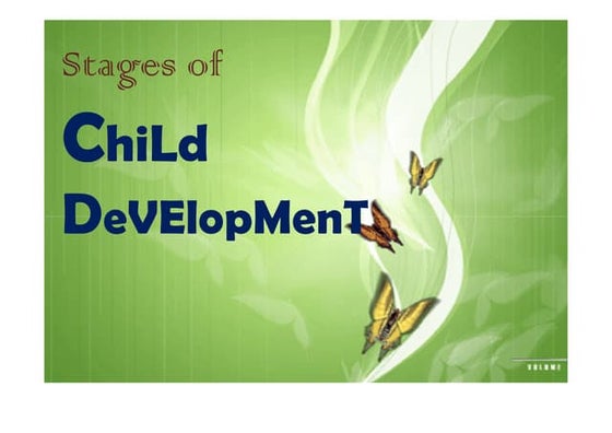 Stages of Human development According to the Hurlock. | PPT