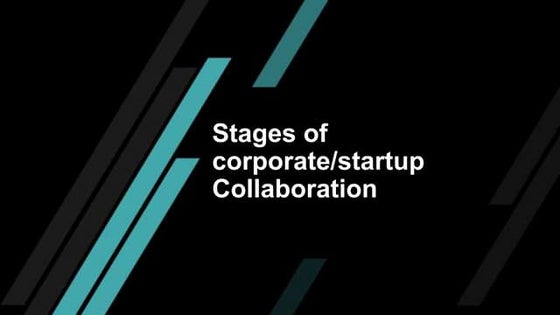 How to Kickstart Startup-Corporate Collaboration | PPT