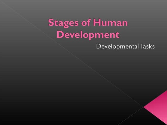 HAVIGHURST’S THEORY OF DEVELOPMENTAL TASKS | PPT