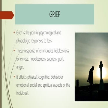 Stages of grief process | PPTX | Bereavement | Family and Relationships