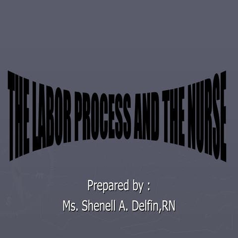 Stages Of Labor Recap | PPT | Pregnancy | Reproductive Health