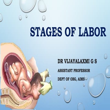 Stages of labour presentation in obstetrics.pptx
