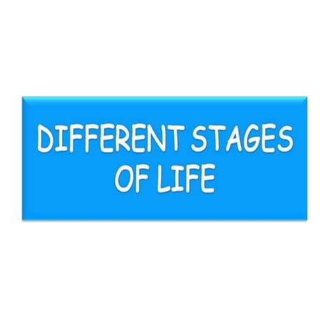 Stages of life | PPT