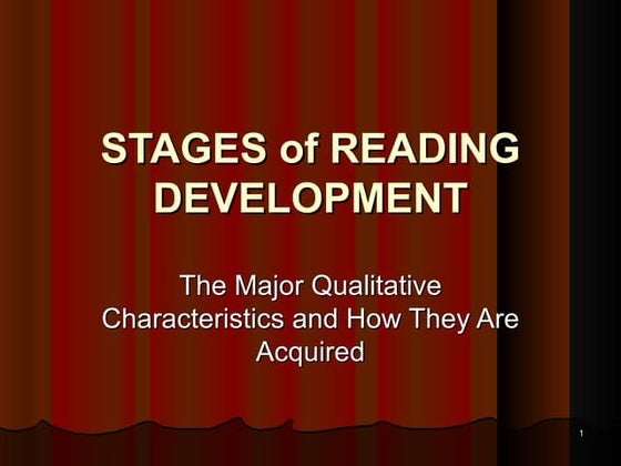 Stages of reading development | PDF | Education