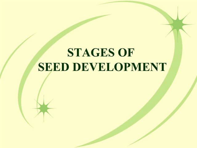 Seed development | PPTX