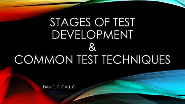 Software testing methods, levels and types Software testing methods, levels and types