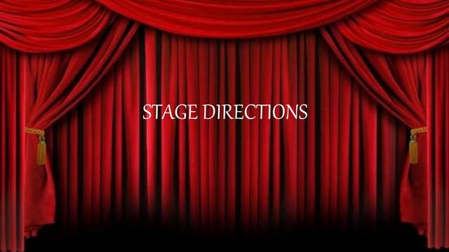 Types of stages and drapes - Theatre 1 | PPT