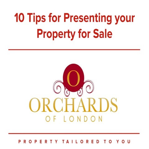 10 Tips for Presenting your Property for Sale | PDF
