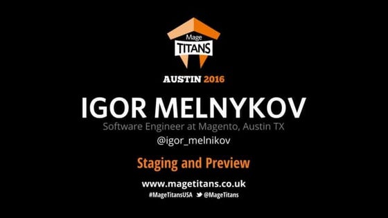 Magento Function Testing Framework - Intro and Overview | PPT Magento Function Testing Framework - Intro and Overview | PPT