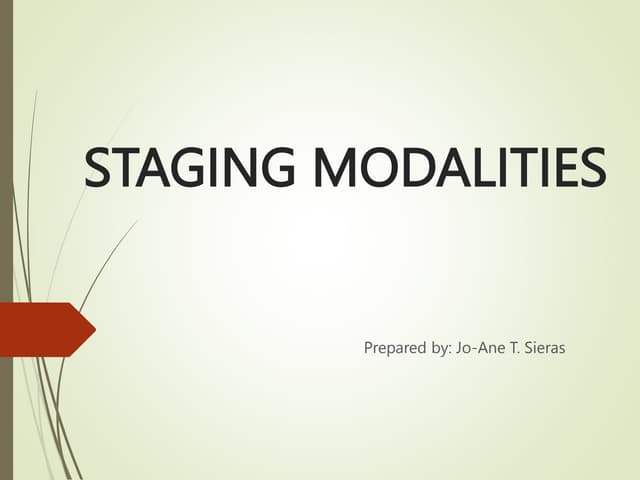 Exploring Different Staging Modalities Vis-À-Vis Envisioning the Script ...