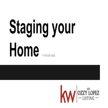 Staging your Home | PPTX