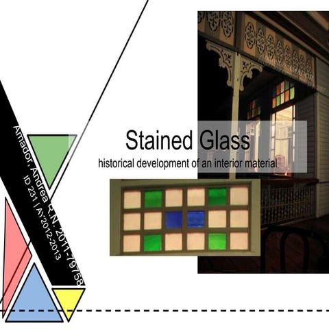 History of Stained glass | PPTX