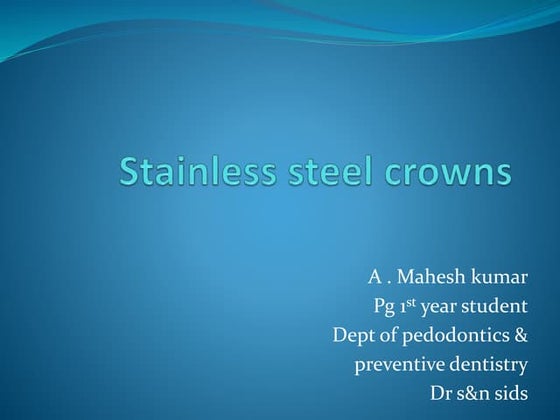 Preventive resin restoration | PPT