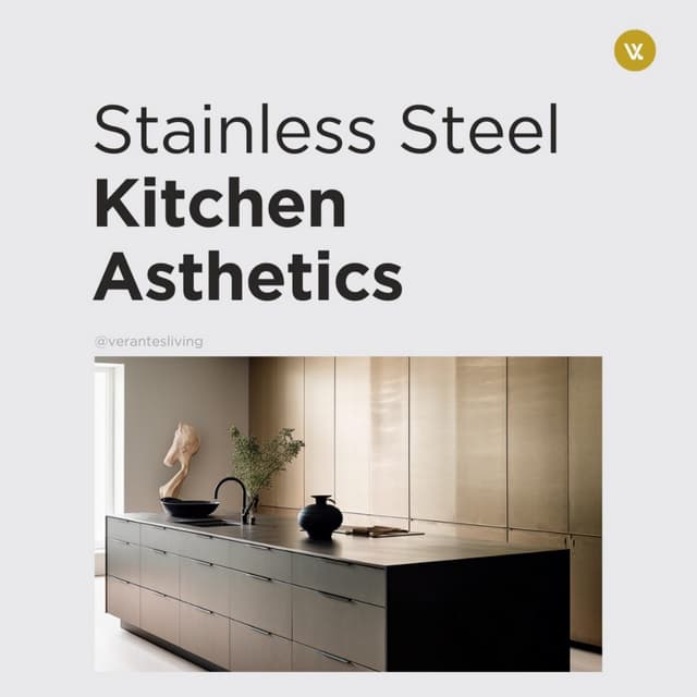 Stainless steel kitchen aesthetics by verantes living | PDF