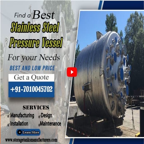 Stainless Steel Pressure Vessel Manufacturers.pptx