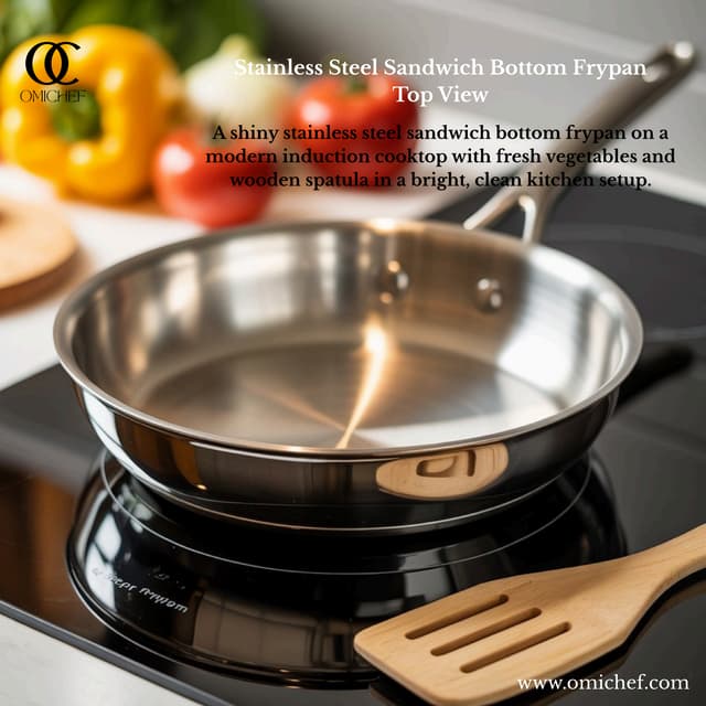Stainless Steel Sandwich Bottom Frypan Top View.pdf