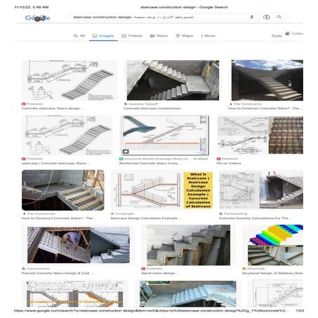 Concrete Staircase and Its Formwork: A Comprehensive Guide | PDF