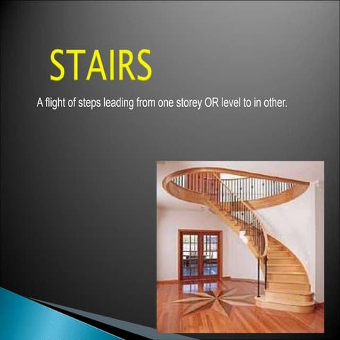 Stair & Its Types.ppt | Air Travel | Travel Type