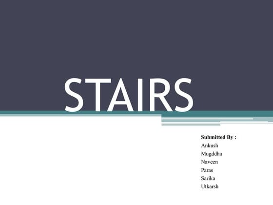 R.C.C. STAIRS | PDF