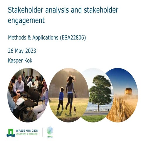 Stakeholder analysis and engagement May 2023.pptx