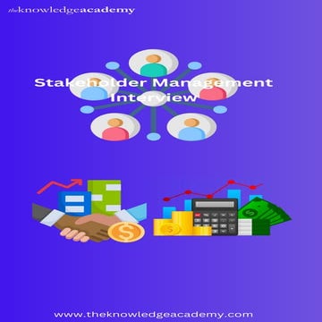 Stakeholder Management Interview preparation | PDF
