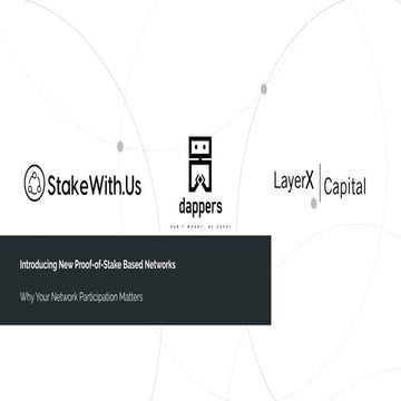 Introducing new Proof-of-Stake based networks - Why your network ...