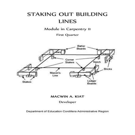 Staking out building lines | DOCX
