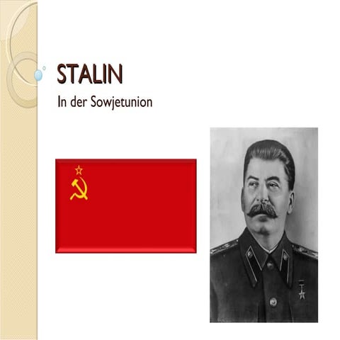 Josef stalin | PPTX