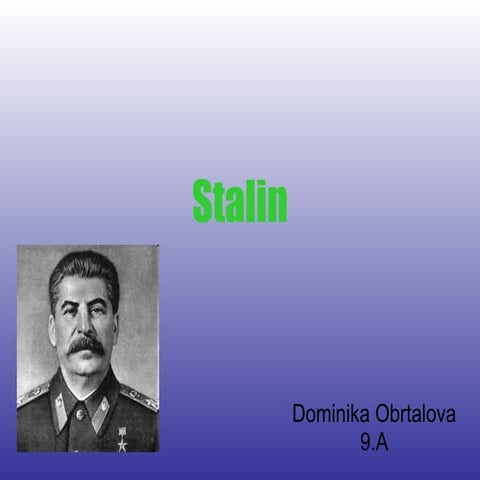 Stalin | PPT