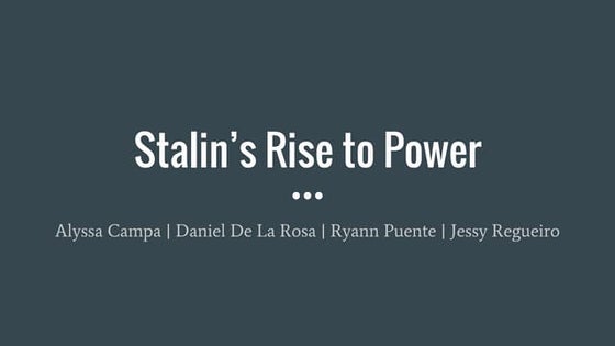 Joseph stalin | PPT