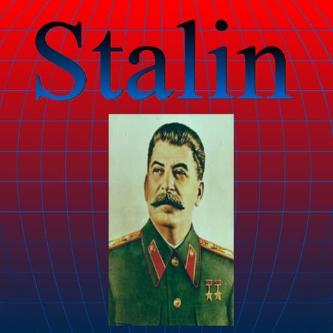 Joseph stalin | PPTX