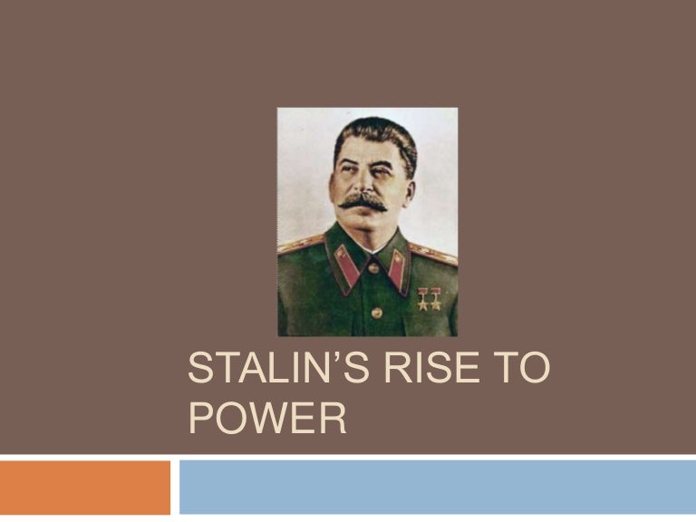 Stalin's Rise to Power
