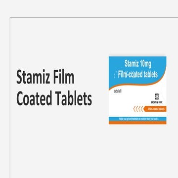Stamiz Film Coated Tablets - Brown & Burk | PDF
