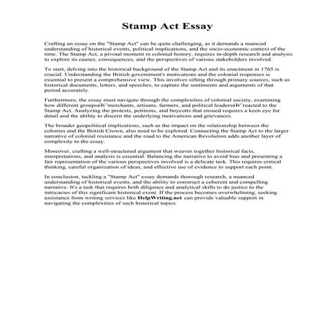 Stamp Act Essay.pdf