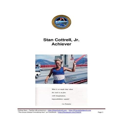 Stan Cottrell Ultra Distance Runner | PDF