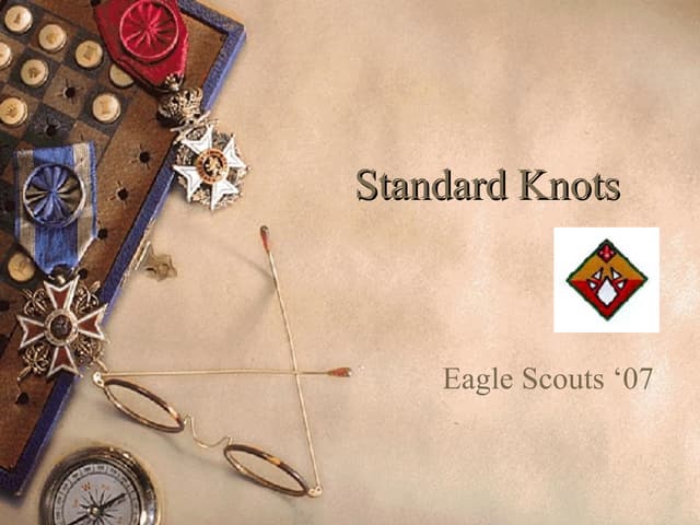 Six basic knots for Scout | PDF
