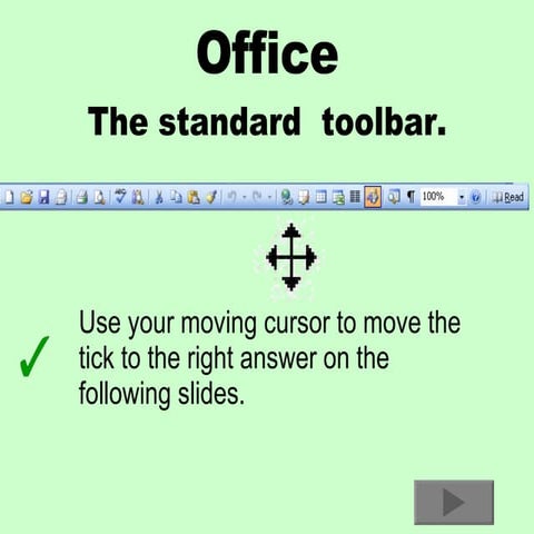 Standard Toolbar Test | PPT