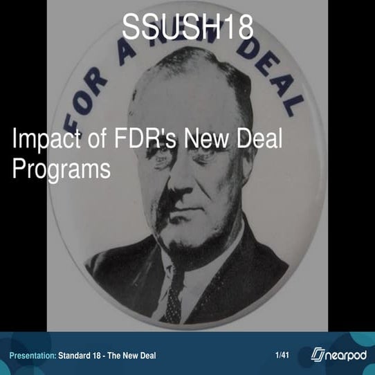 Standard 18 the new deal | PDF