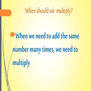Standard algorithm multiplication | PPTX